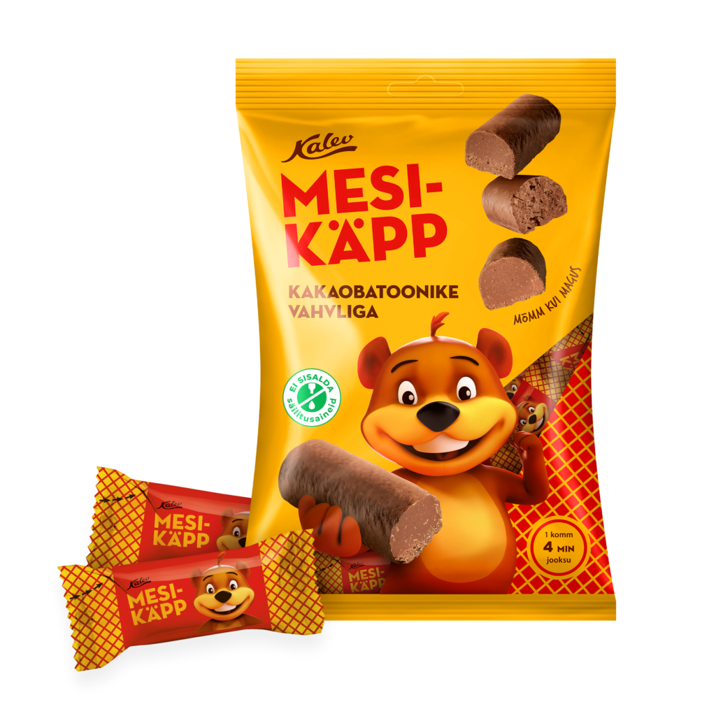 Mesikäpp kakaobatoonike vahvliga 150g - Orkla pood