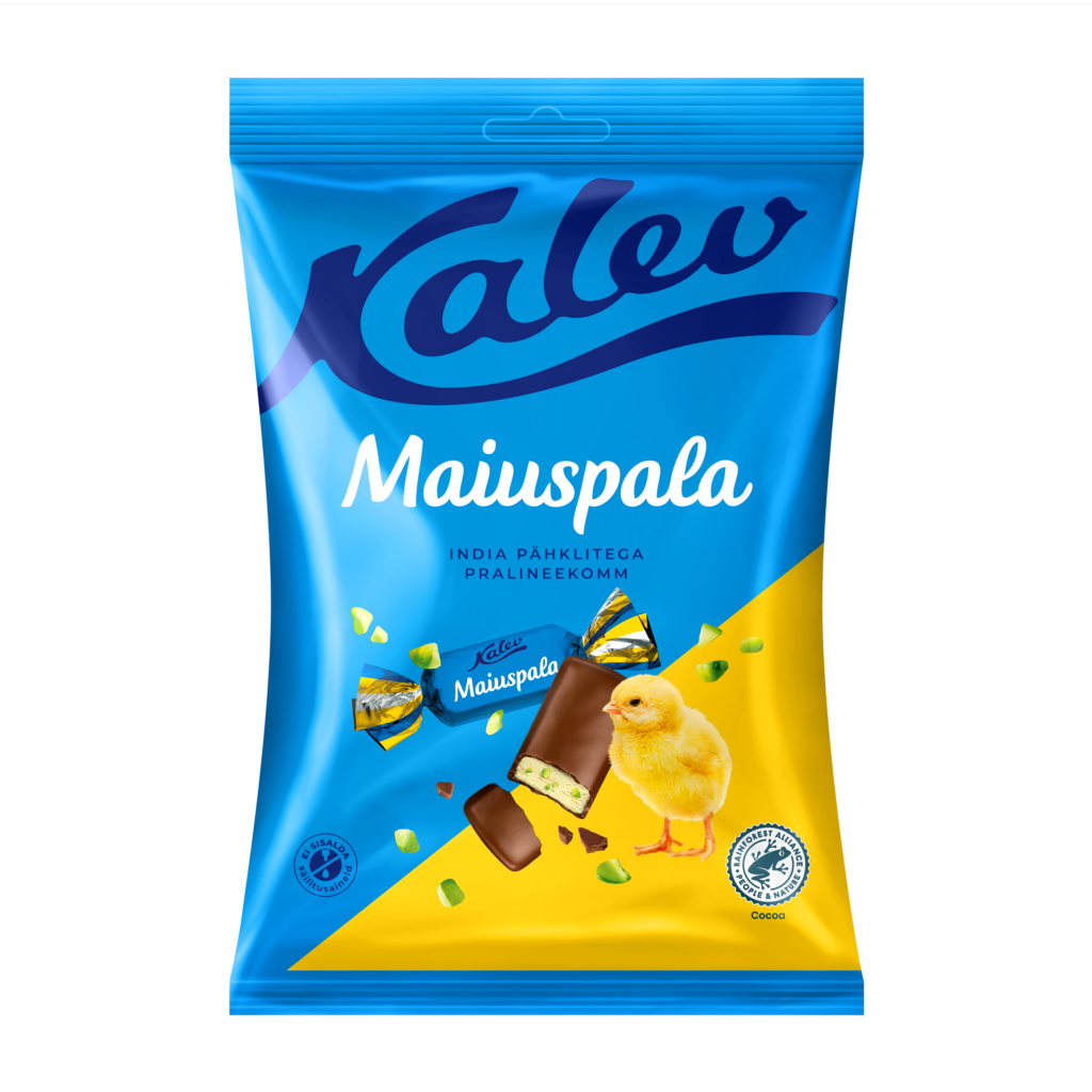 Maiuspala praline candy with cashew nuts 175g - Orkla pood