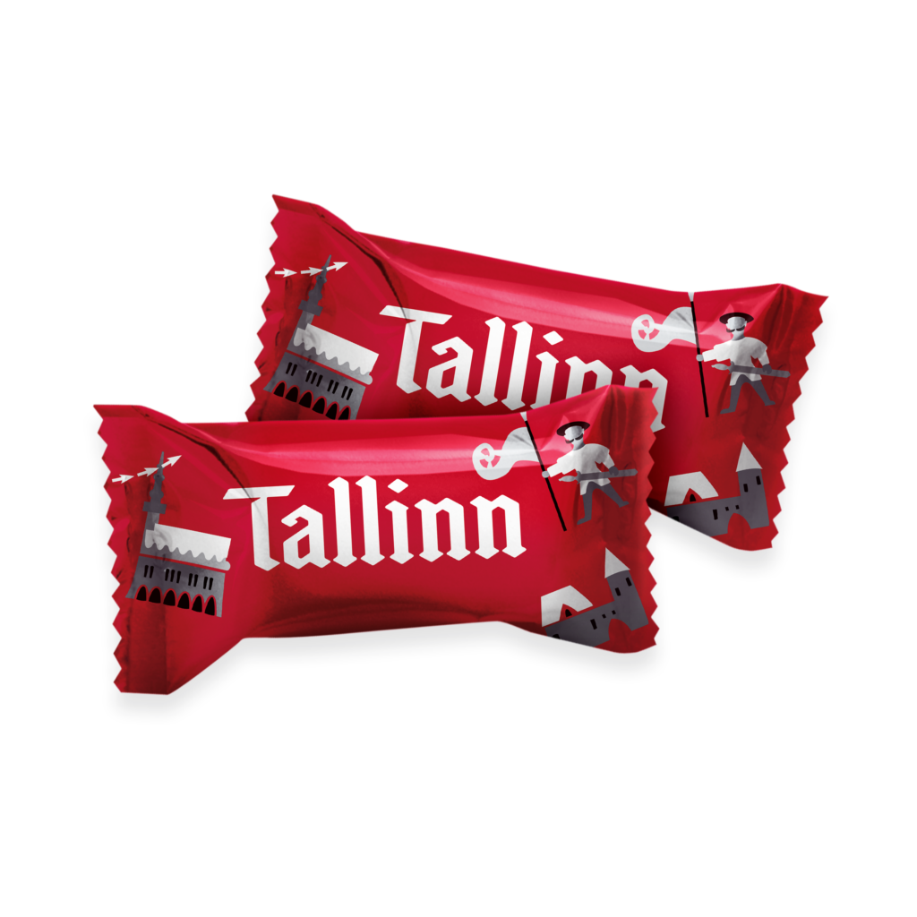 Kalev Tallinn rum-flavoured wafer candies 1kg - Orkla pood
