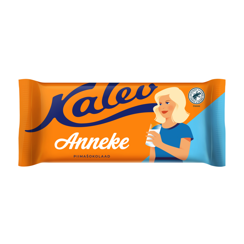Kalev Anneke piimašokolaad 100g - Orkla pood Kalev Anneke piimašokolaad 100g - Orkla pood