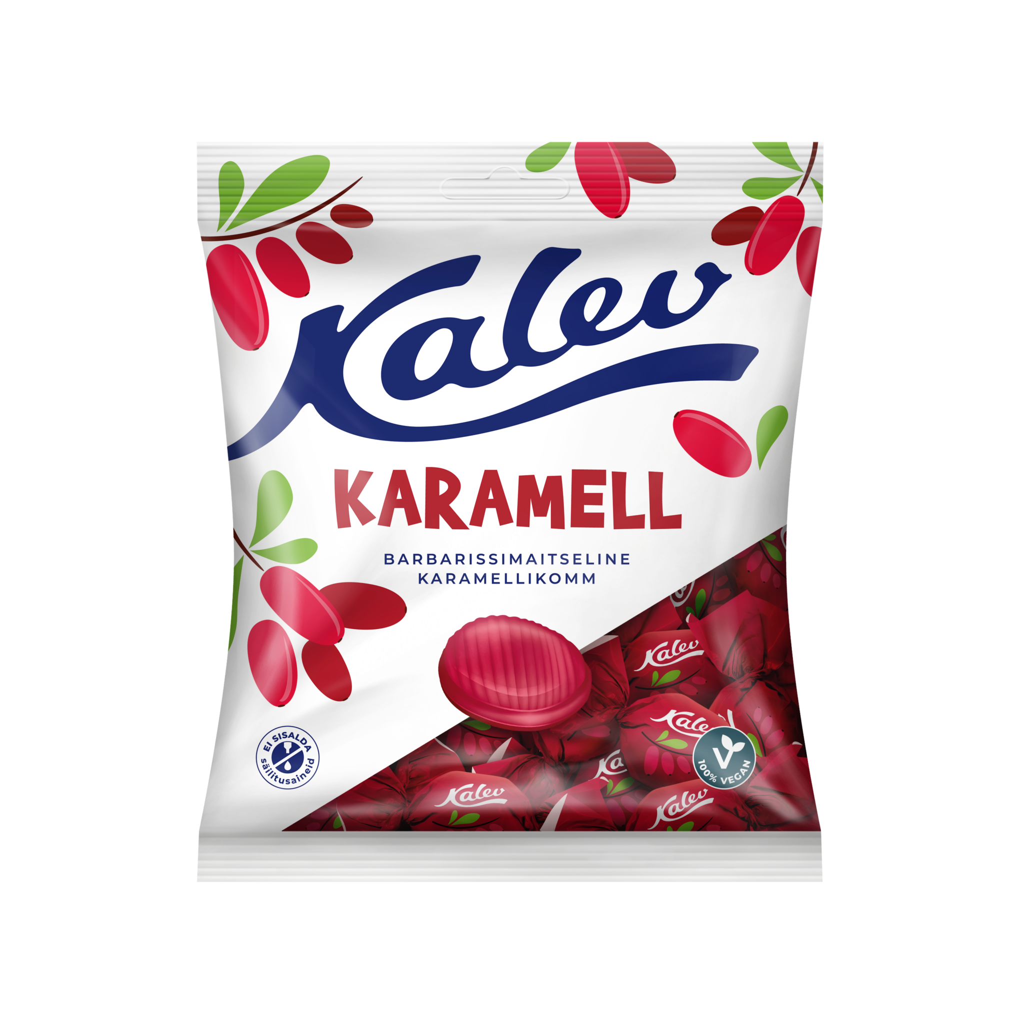 Kalev barbarissimaitseline karamell 120g - Orkla pood Kalev barbarissimaitseline karamell 120g - Orkla pood
