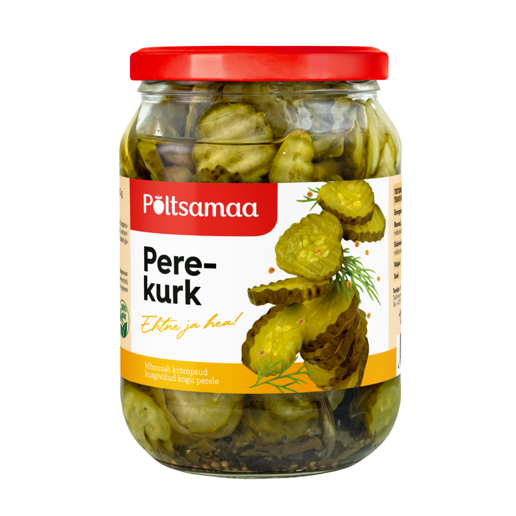 Põltsamaa Family Cucumbers (slices) 680g - Orkla pood