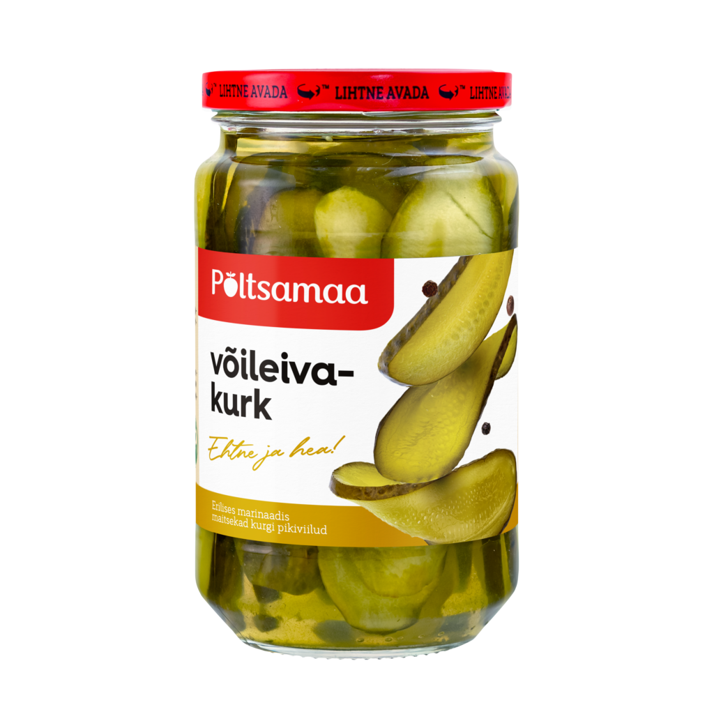 Põltsamaa Sandwich Cucumbers 460g - Orkla pood